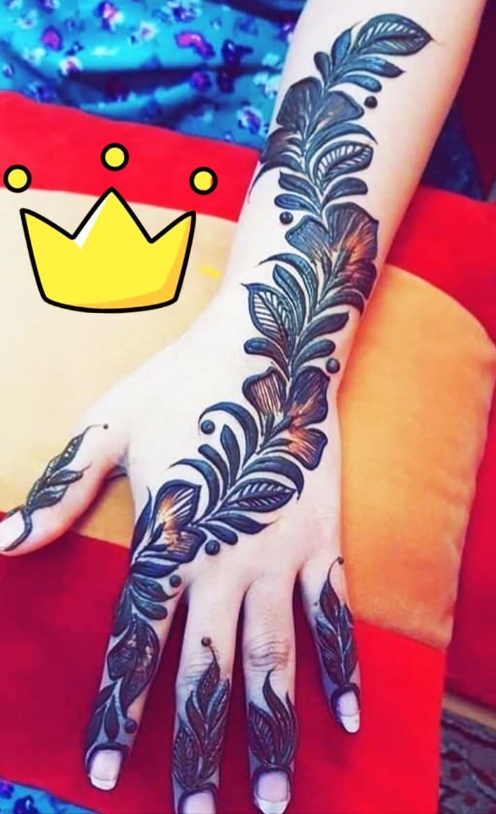 35+ Best Mehndi Design Images For Holi || Holi Mehndi Design Images ...