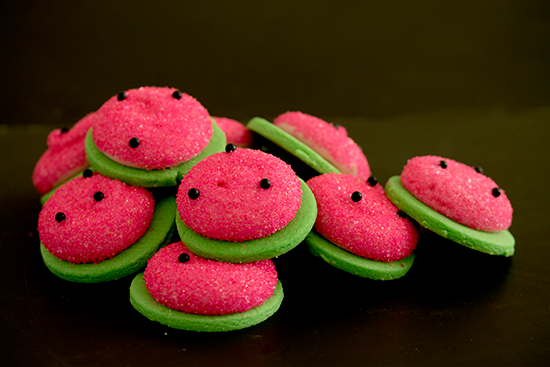 Wilde in the Kitchen: Watermelon Mallow Cookies