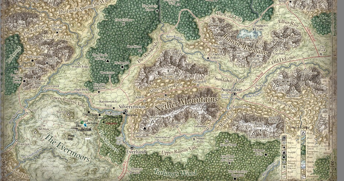 Forgotten Realms Campaigns: 4e Tabletop D&D 1507 DR - Silverymoon ...