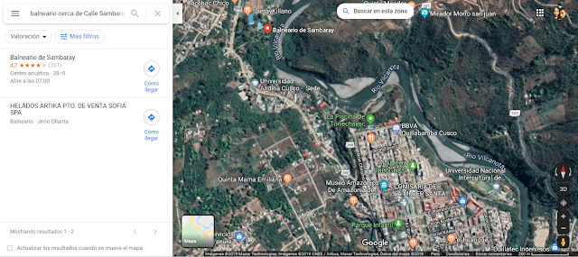 LUGARES TURISTICOS DE QUILLABAMBA: 2019