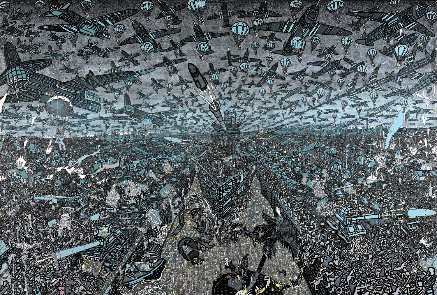 The Amazing Pop Art Paintings From Pushwagner - WallArt101