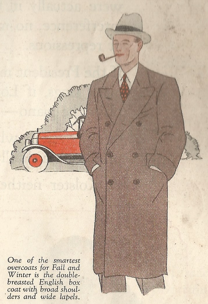 For The Love of History: 1925 Clothing Press Ad Illustrates Men's ...