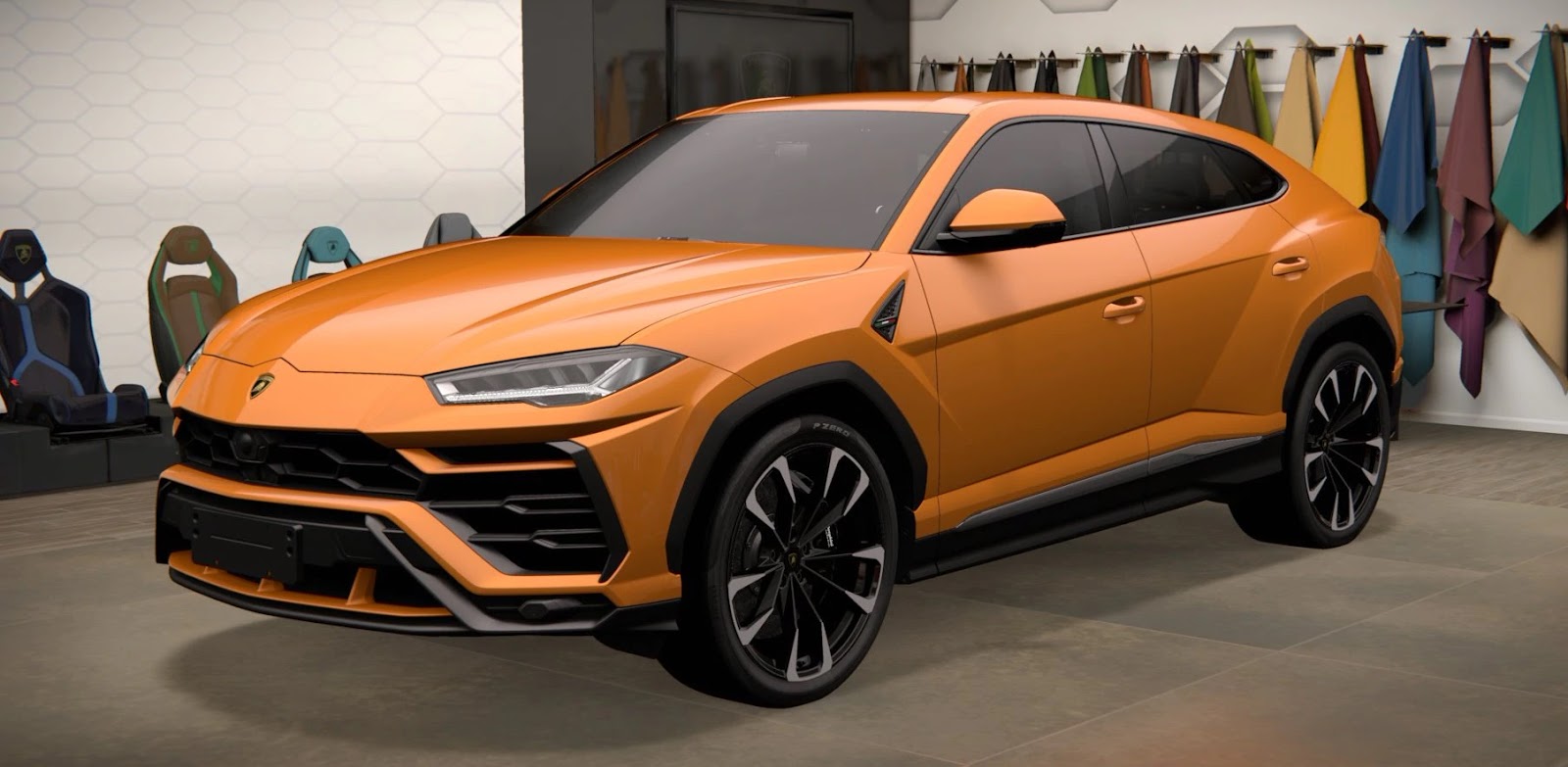 Lamborghini Urus (2020) - Couleurs / Colors