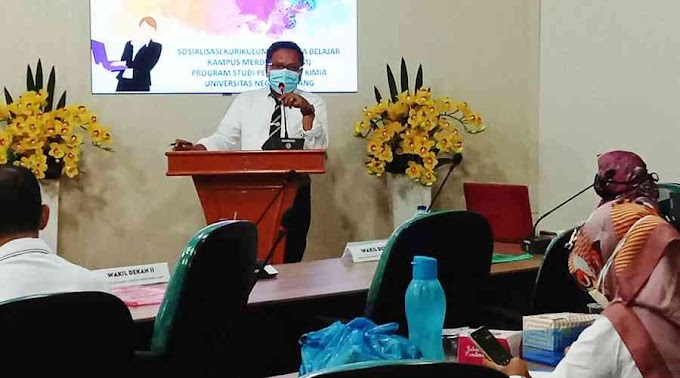 FMIPA UNP mengadakan kegiatan Sosialisasi Kurikulum Merdeka belajar PS ...