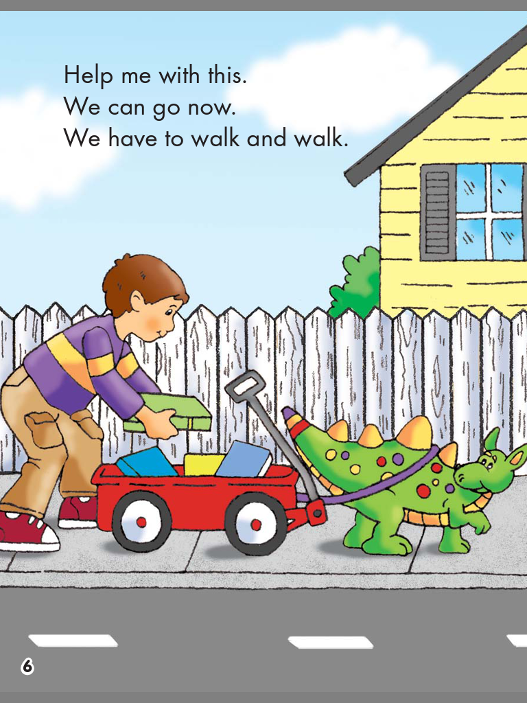 STORYWRAPS: Dear Dragon Goes to the Library - a bookwrap