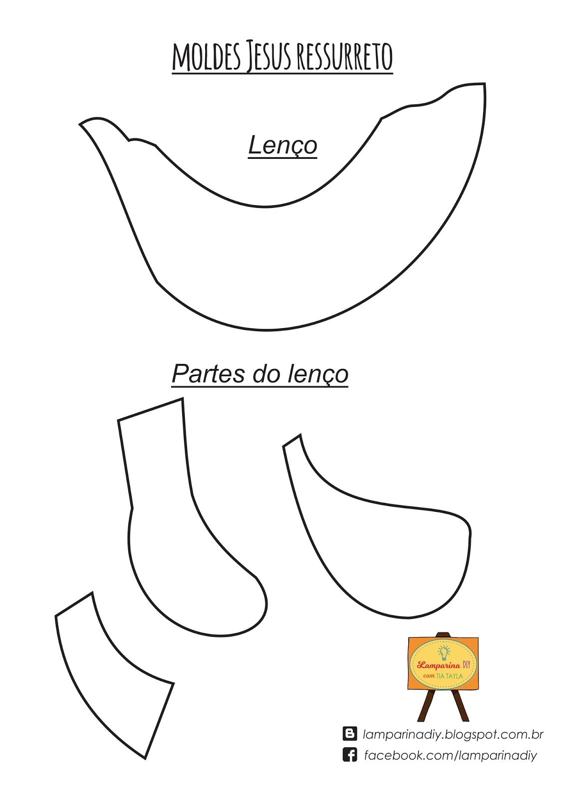 Jesus ressurreto em E.V.A - DIY