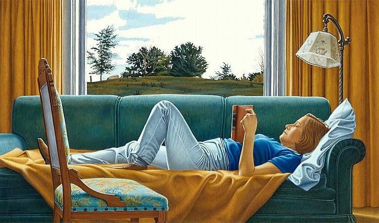 Reading and Art: Daniel Price Brown