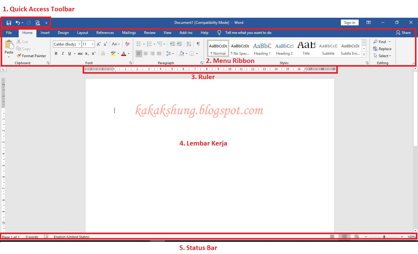 Microsoft Word 2019
