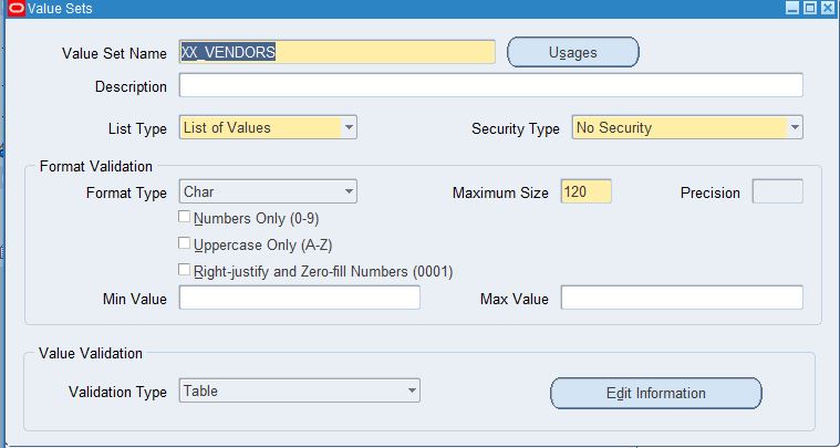 Oracle Application's Blog: Dependent Parameters in oracle Concurrent Program