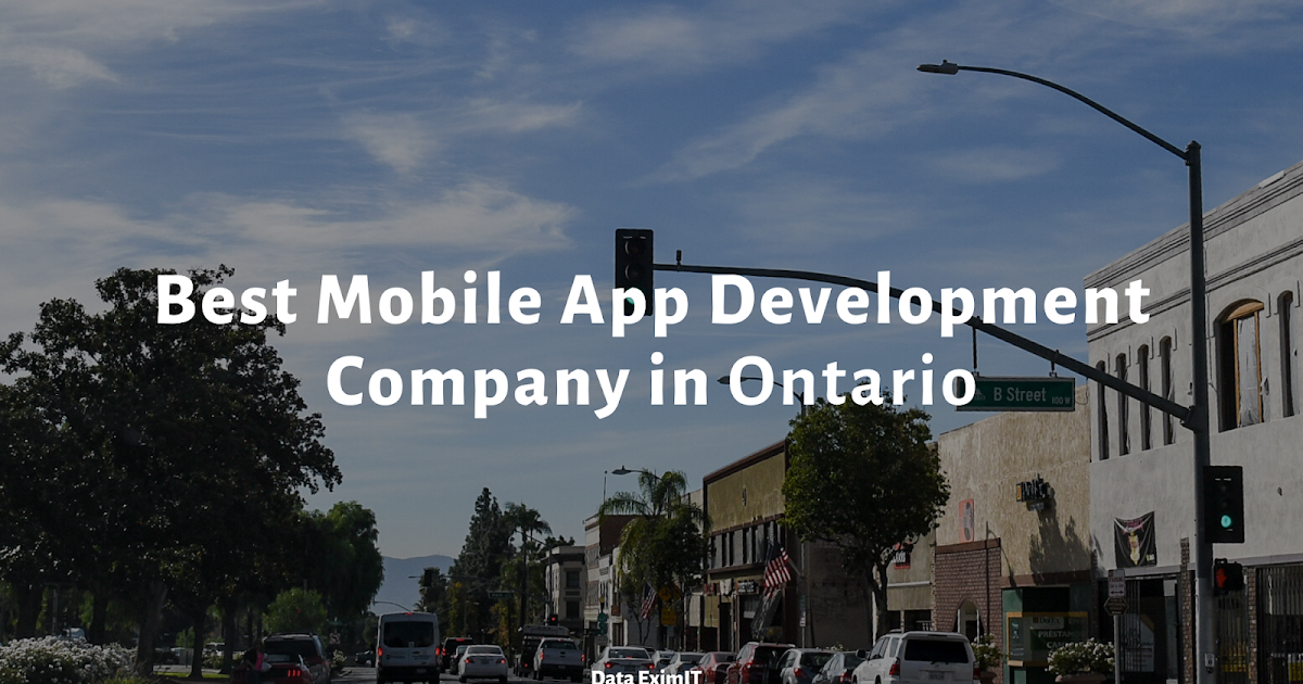 Best Mobile App Development Company in Ontario