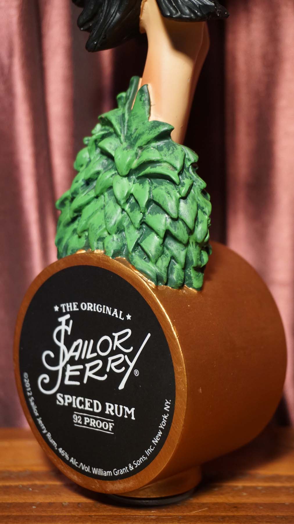 Tap Handle #757: William Grant & Sons - Sailor Jerry Spiced Rum