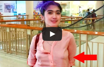 Revi Mariska jalan-jalan Ke Mall Tanpa BRA - GILA SOCCER