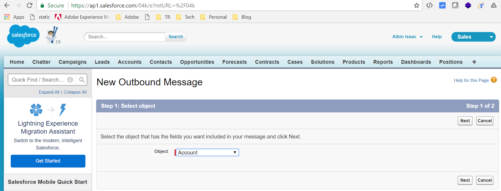 How to receive Outbound Message notification from Salesfore through ...