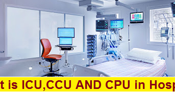 What is ICU,CCU AND CPU in Hospital?