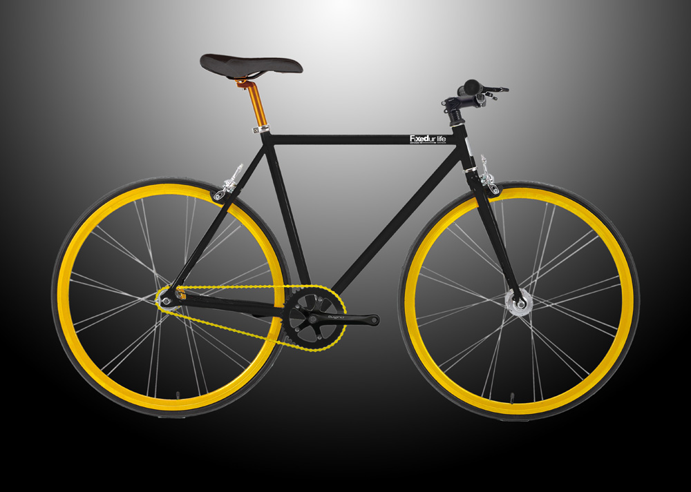 AW Fixed Gear Paradise: HI-TEN Steel Fixed Gear Bike