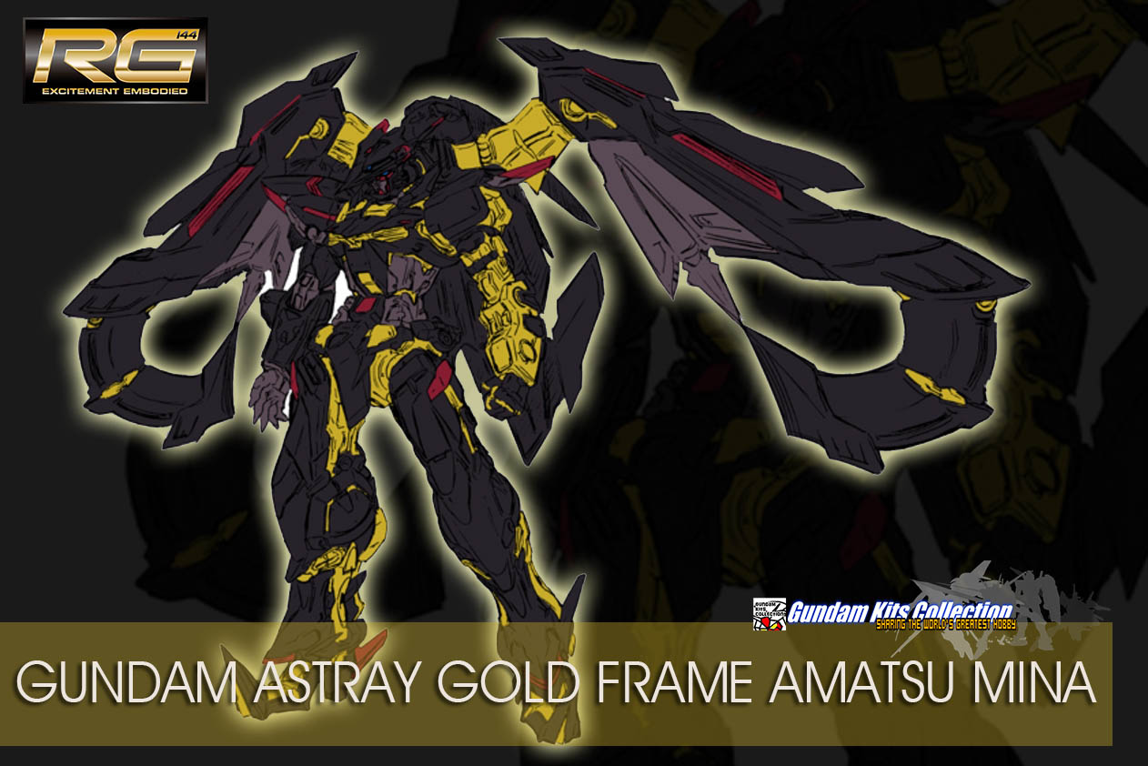 RG #24 1/144 MBF-P01-Re2 Gundam Astray Gold Frame Amatsu Mina - Release ...