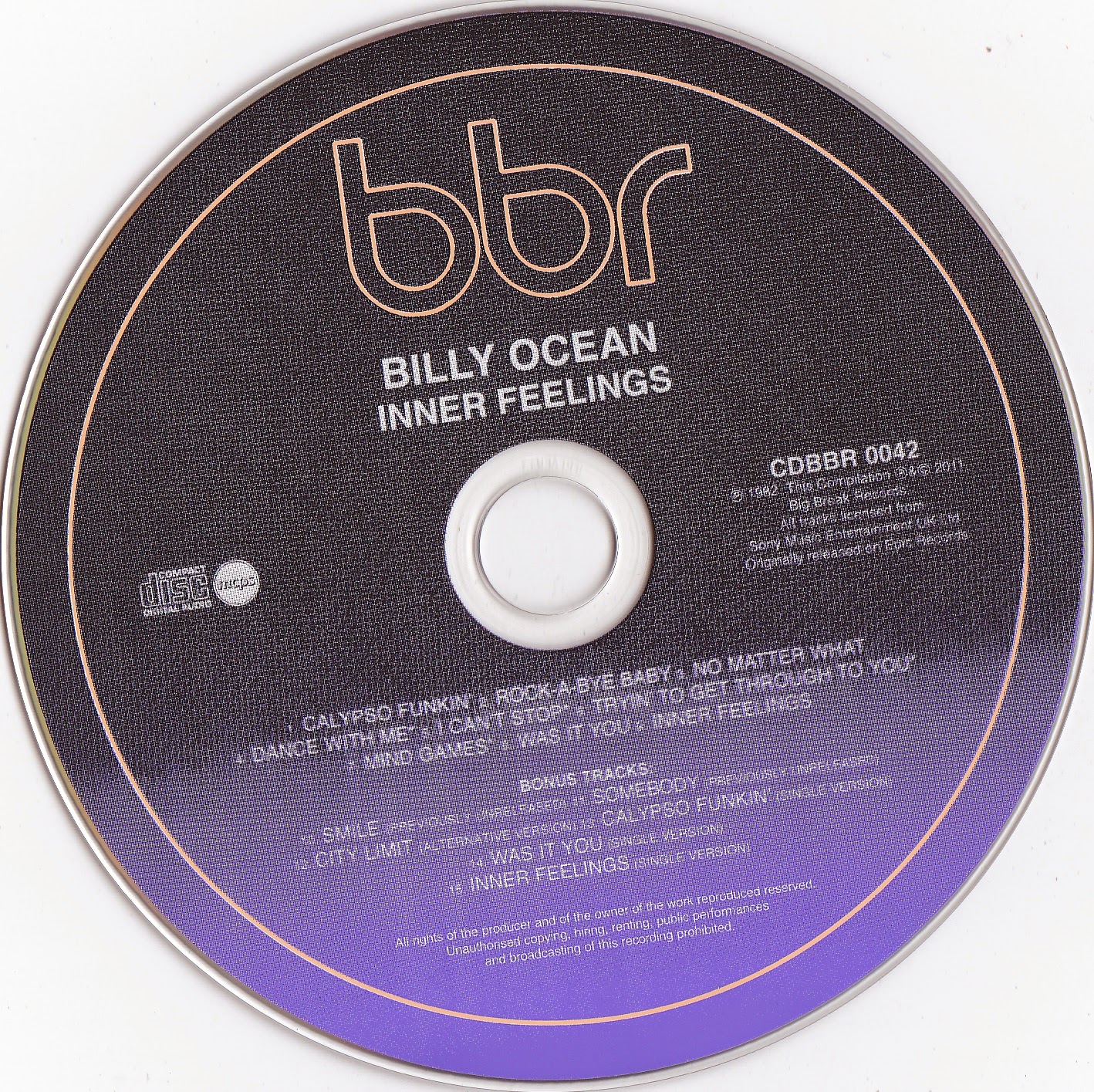 BENTLEYFUNK: Billy Ocean - Inner Feelings (1982) [Remastered 2011 ...
