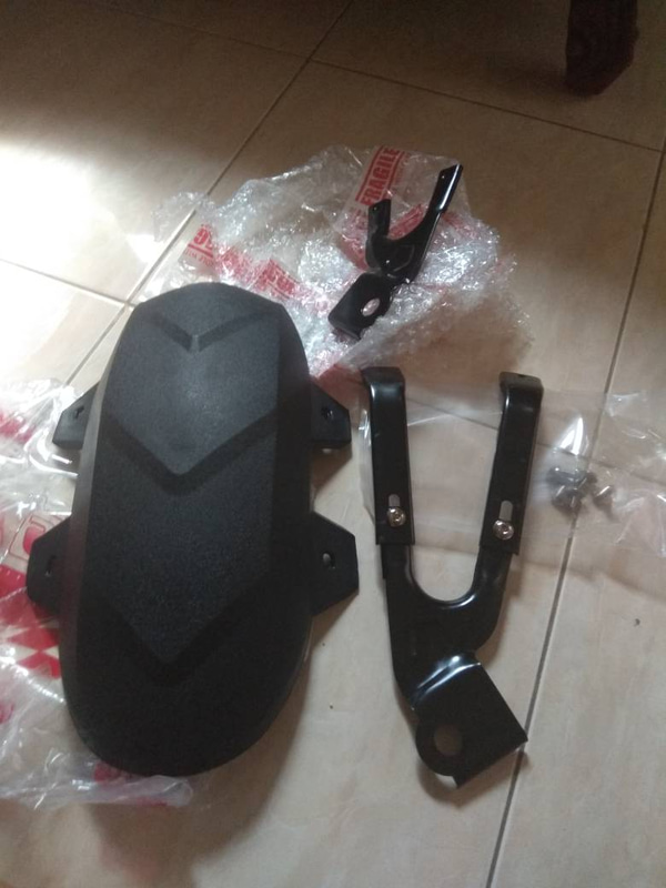 Mud Guard Motor / Mudguard Motor Besi / Spakbord Belakang Motor | MASBRO7