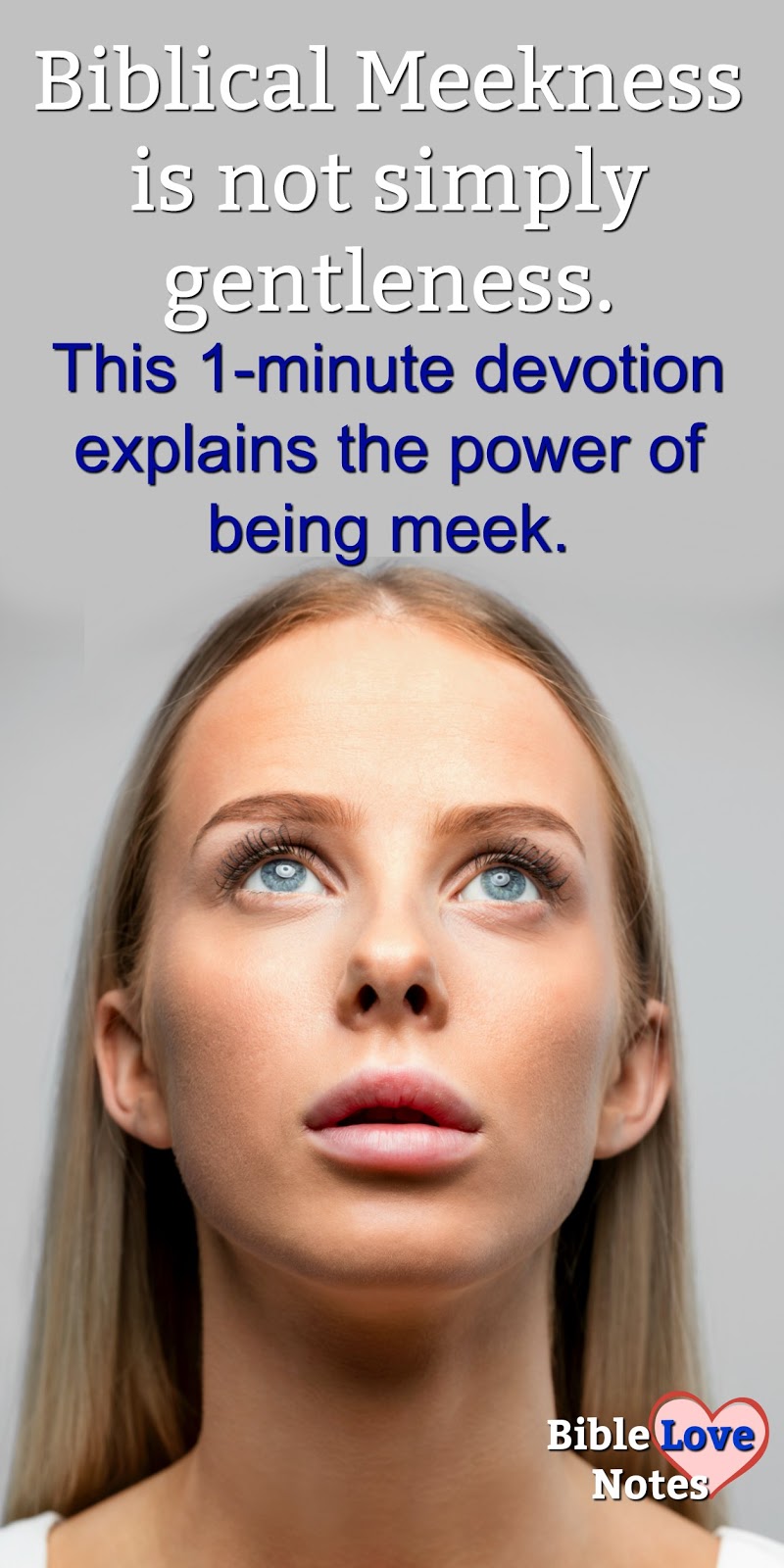 Bible Love Notes: #3: Blessed are the Meek