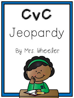 Mrs. Wheeler's First Grade Tidbits: Phonics Jeopardy--UPDATE!