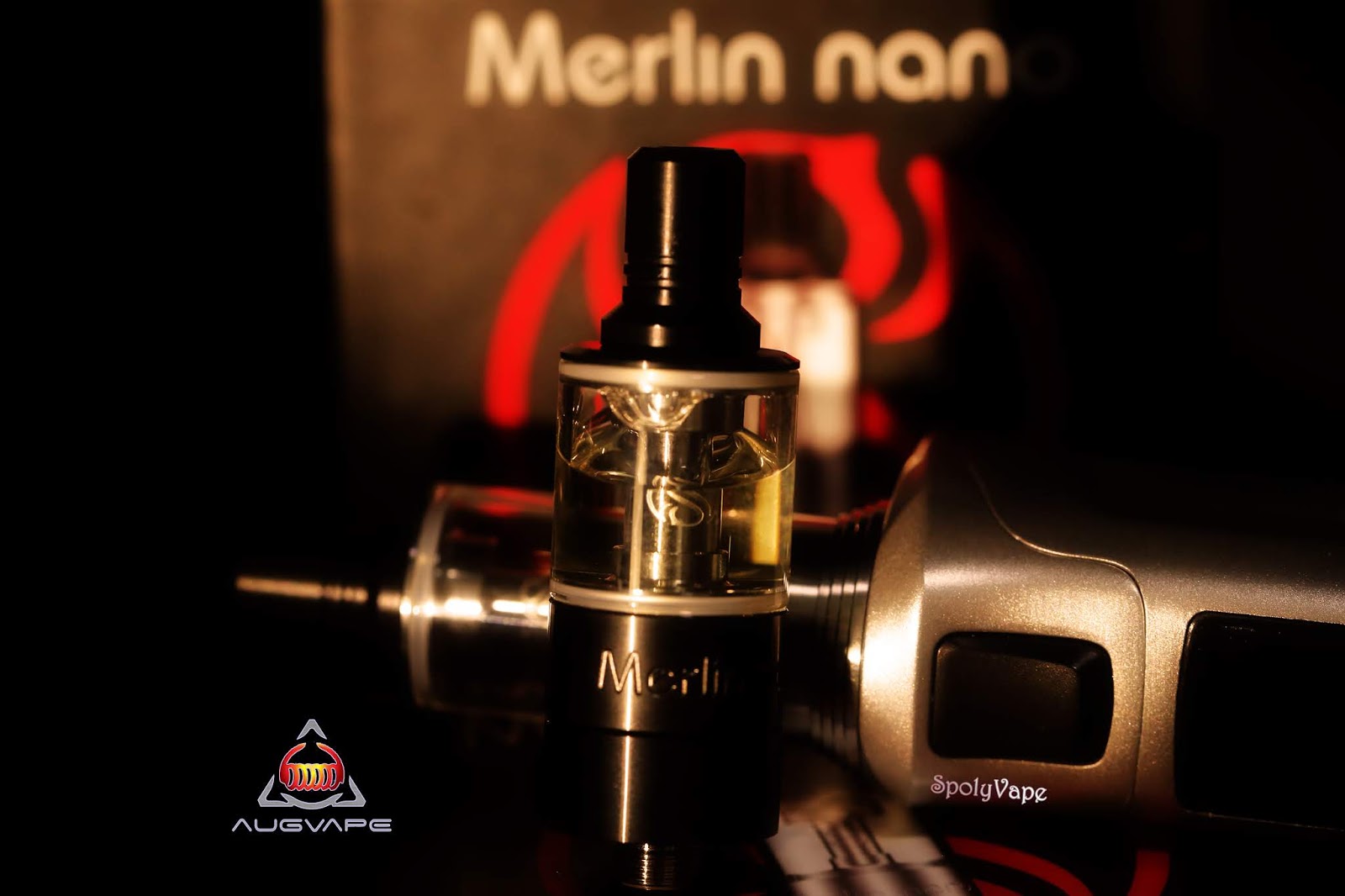 精通MTL的魔術師–AugVape Merlin Nano MTL RTA