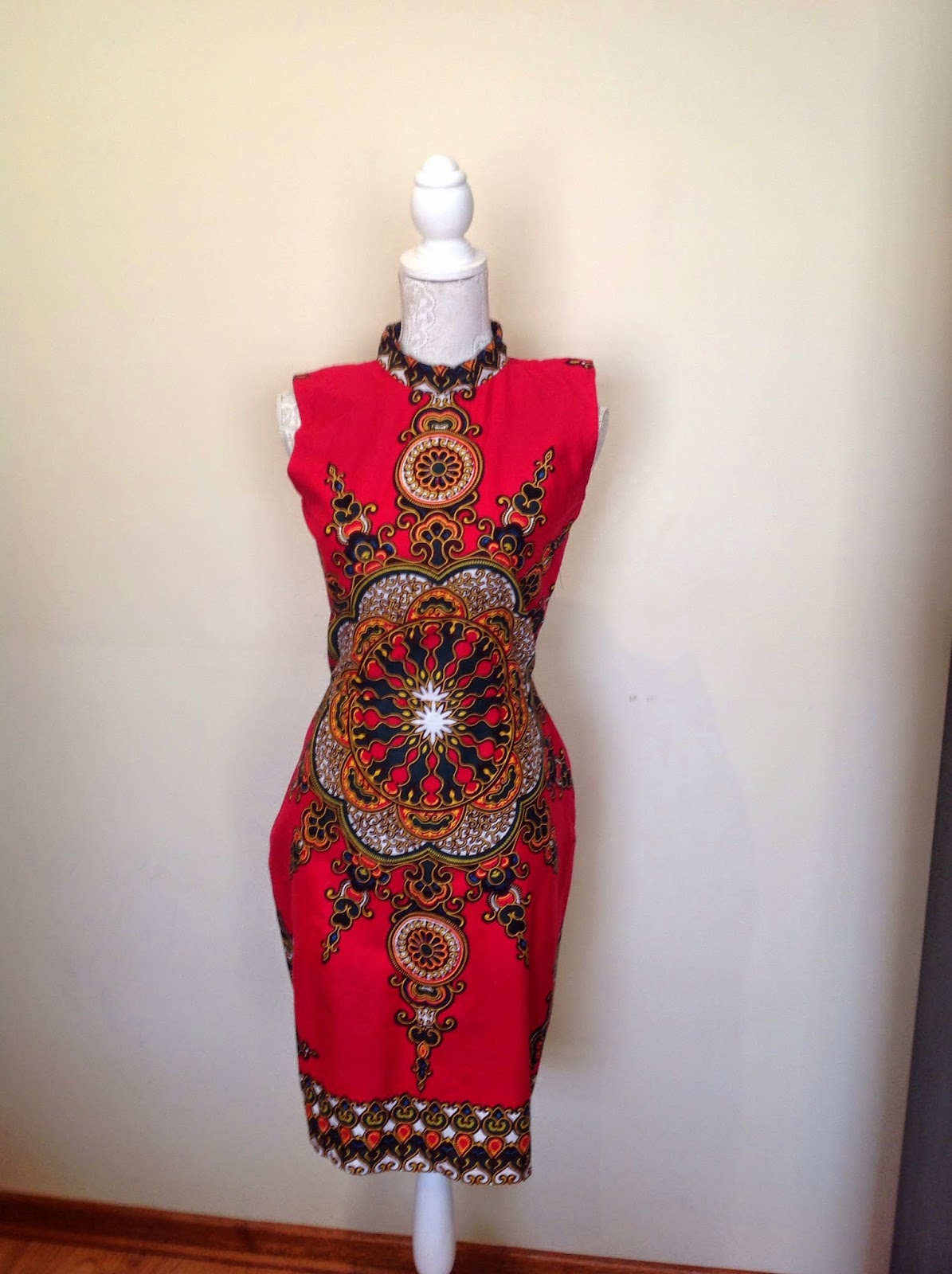 Love it! It's African : For the love of dashiki fabric!