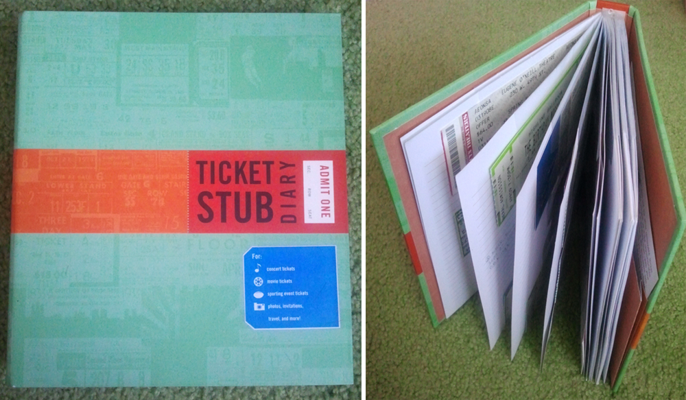 mars en route: Ticket Stub Books