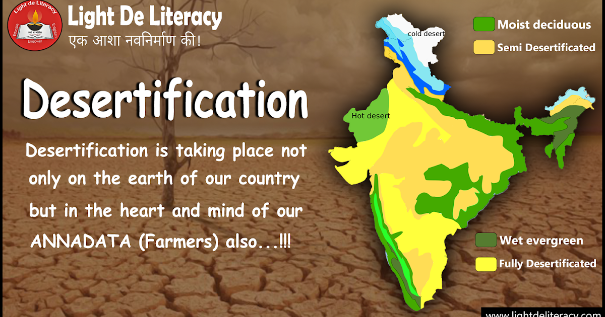 Desertification -- India