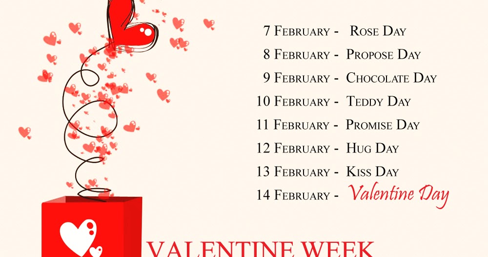 Valentine Week Days List 2020
