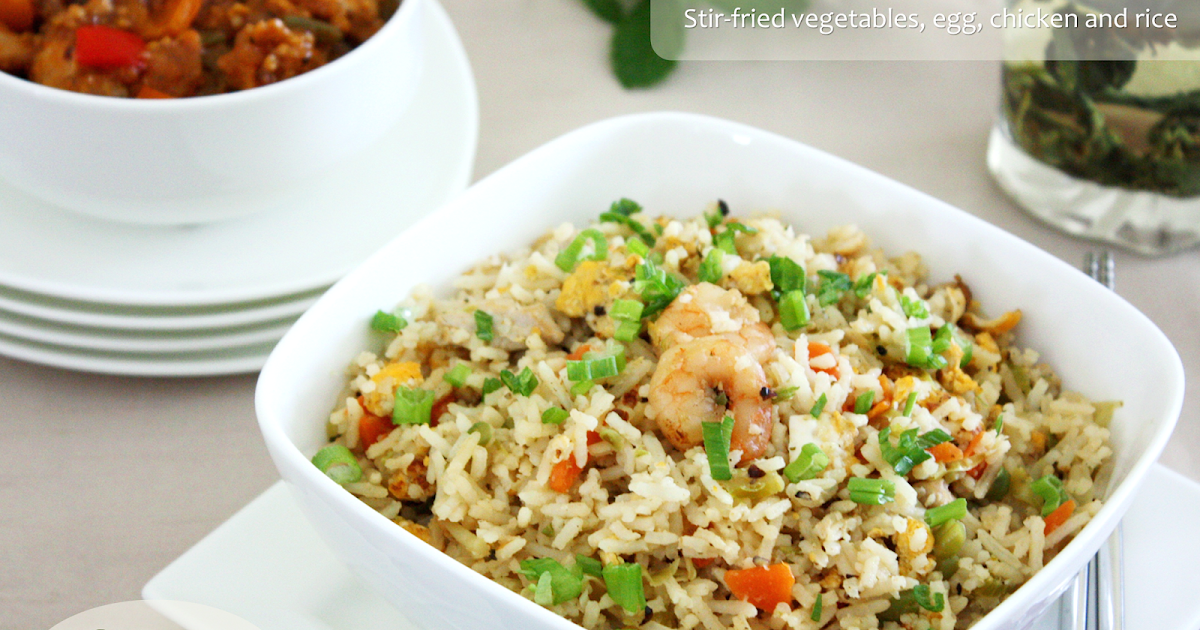 Laiji's Creative Corner: Mixed Fried Rice