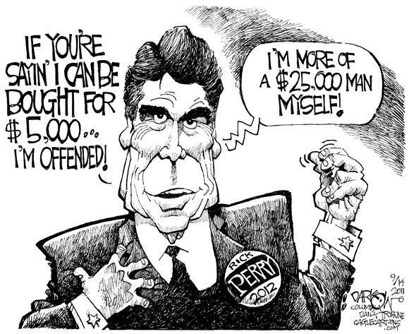 Ron Paul U.S.A.: Rick Perry Cartoons