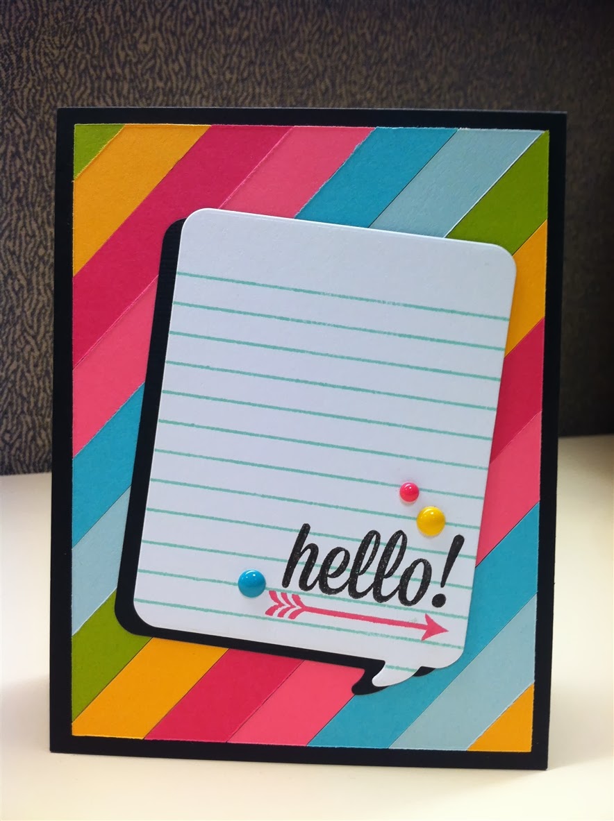 stamping lightly: Winner- World Card Making Day Hop