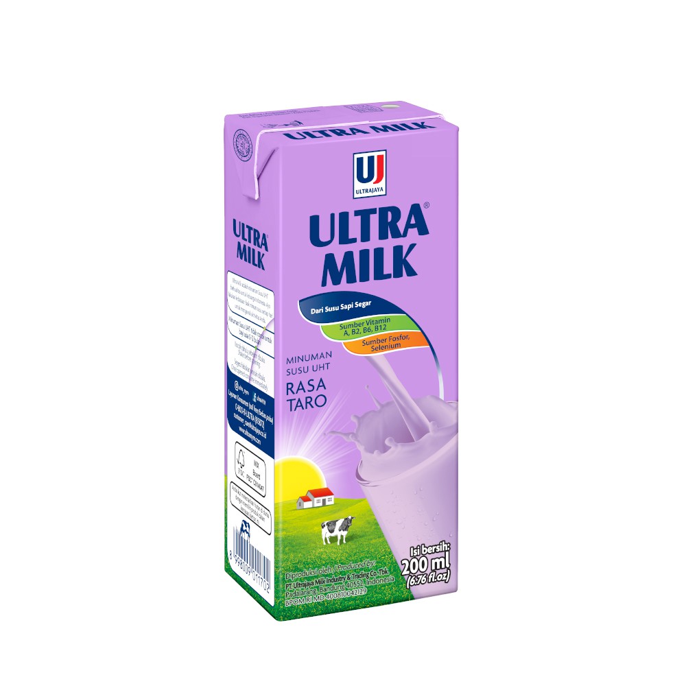 Ultra Milk Coklat 200 ml - HK Mart