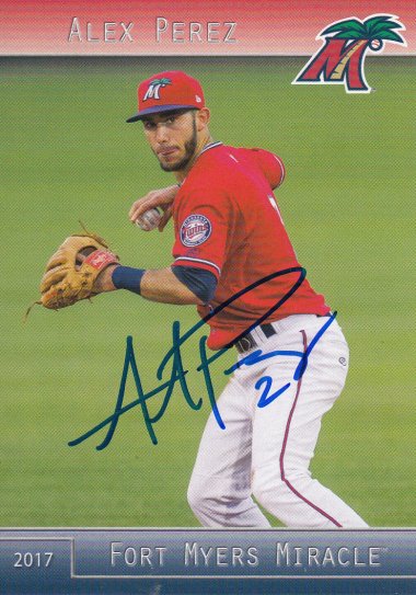 Daily Autograph: Alex Perez