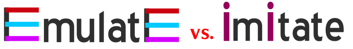 Emulate vs. Imitate | When to use Emulate, and Imitate in a sentence ...