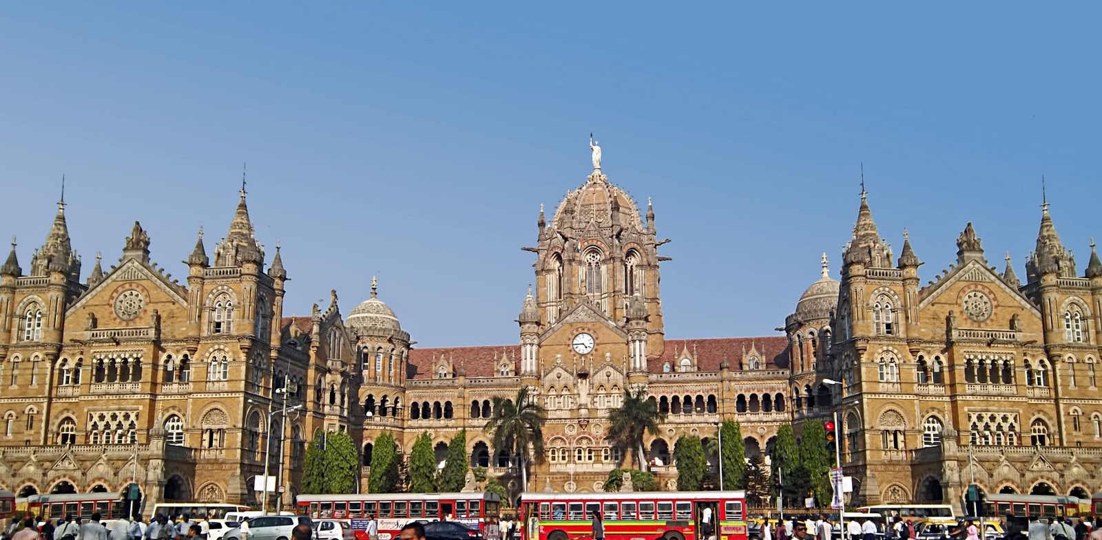 Stock Pictures: VT or CST railway station in Mumbai