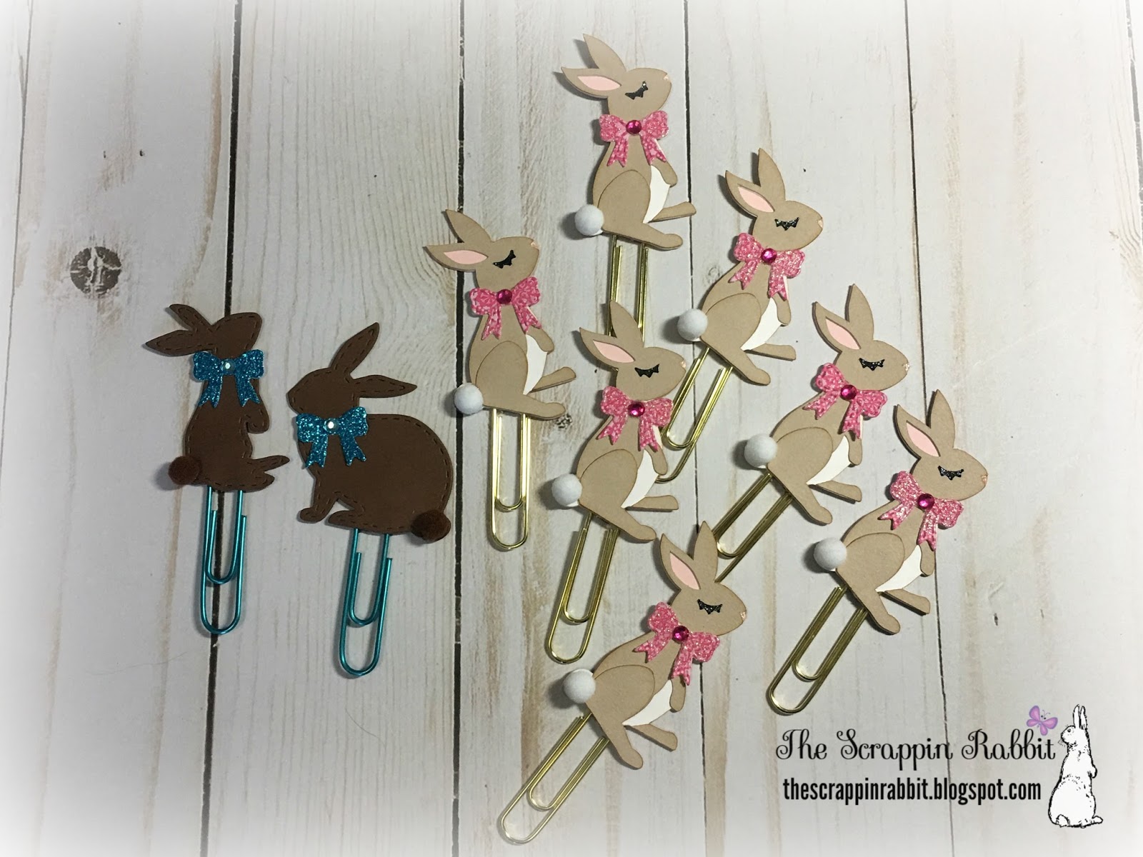 The Scrappin Rabbit: Planner/Decorated Paper Clips Video Tutorial