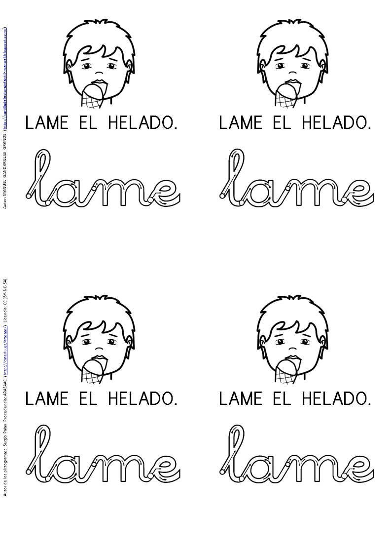 CARTILLA DE LECTURA INFANTIL : 4 M m ESCRITURA LECTURA LIBRITO