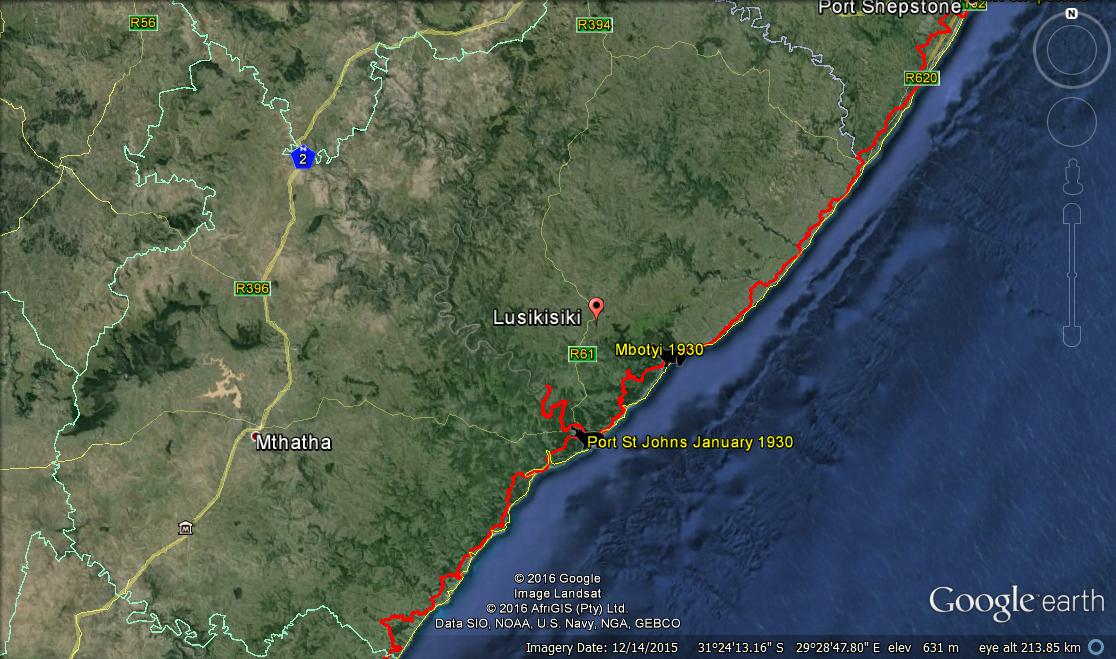 Huberta the hippo : MBOTYI NEAR LUSIKISIKI