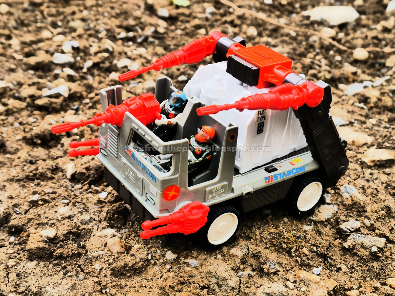 Toys from the Past: #941 STARCOM – H.A.R.V.-7, M-6 RAILGUNNER and LASER ...