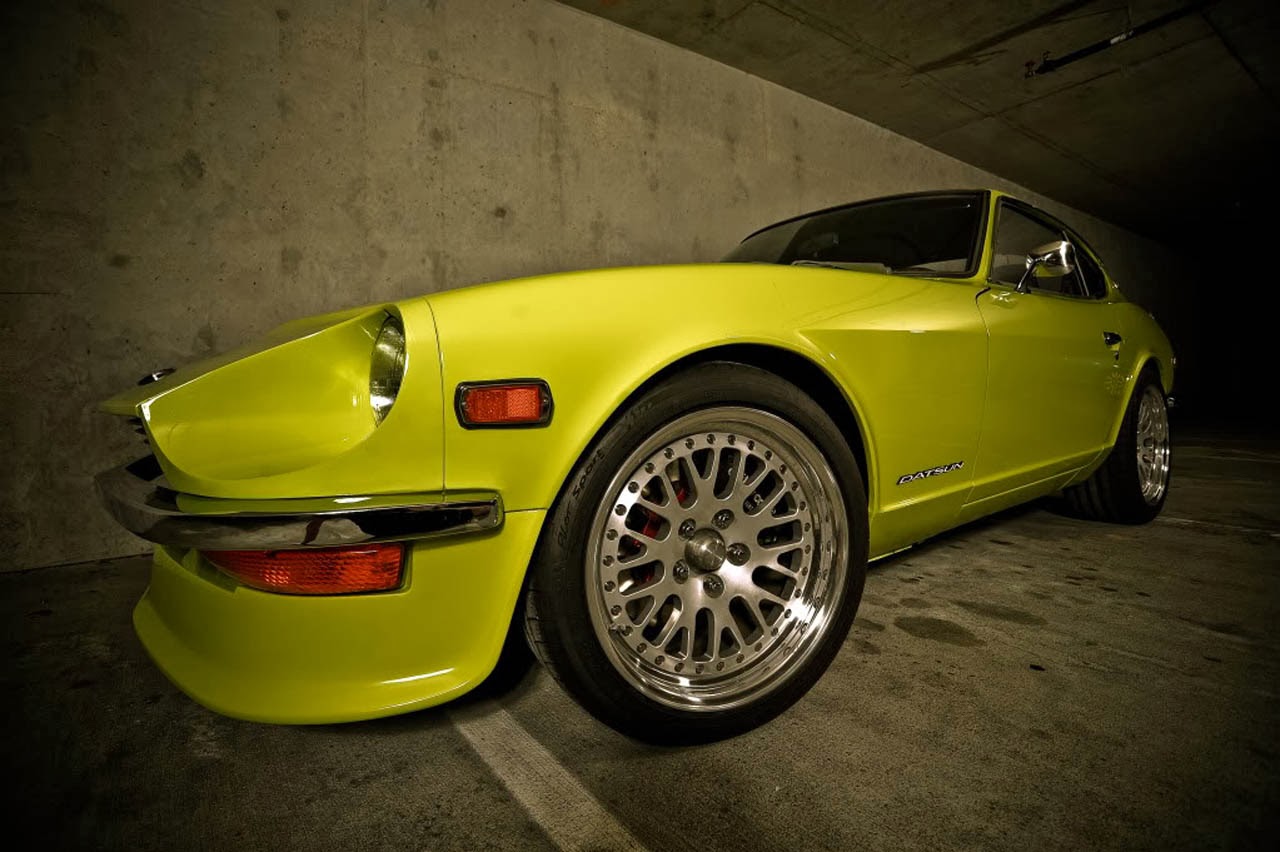1972 Datsun 240Z Lime Green - Classic Auto Restorations
