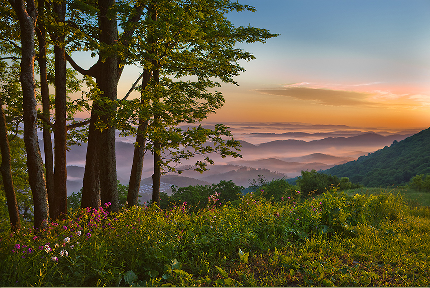 Hal Brainerd Photography: "East River Mountain Sunrise"
