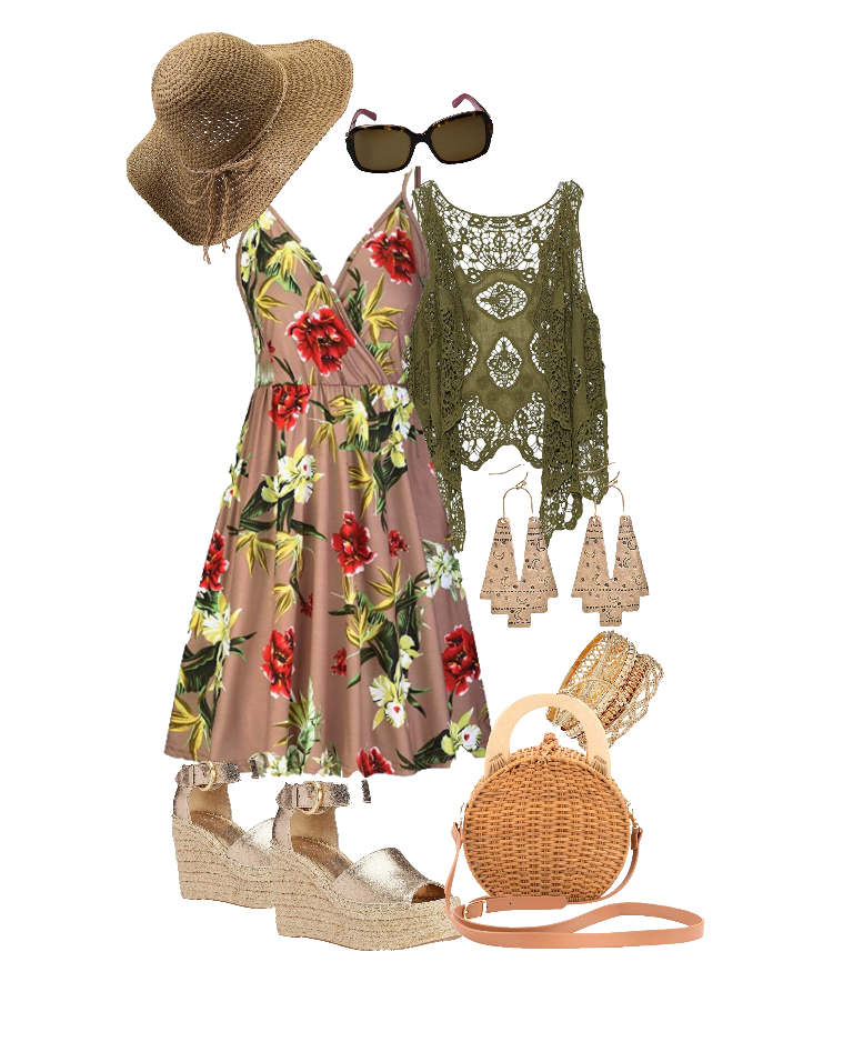 Elogios a mis Locuras: Outfit Ideas: Tropical Print / Ideas de Atuendo ...