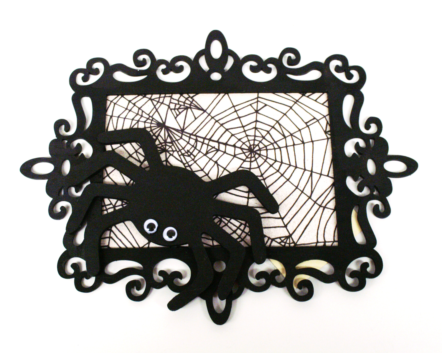 Halloween Decorations Animated Wireframe