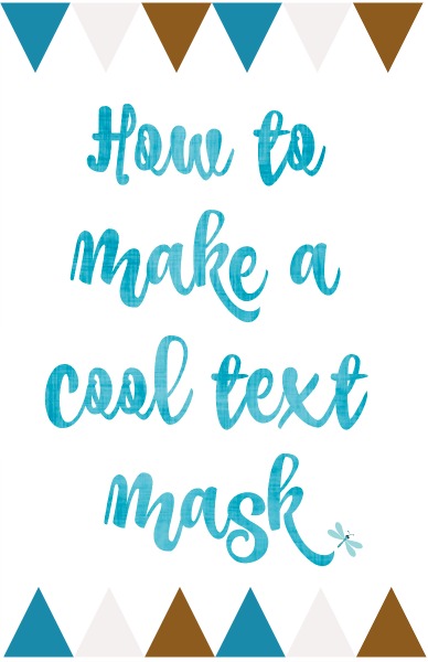 Easy Tutorial How-to-Make a Cool Text Mask using PicMonkey - Grateful ...