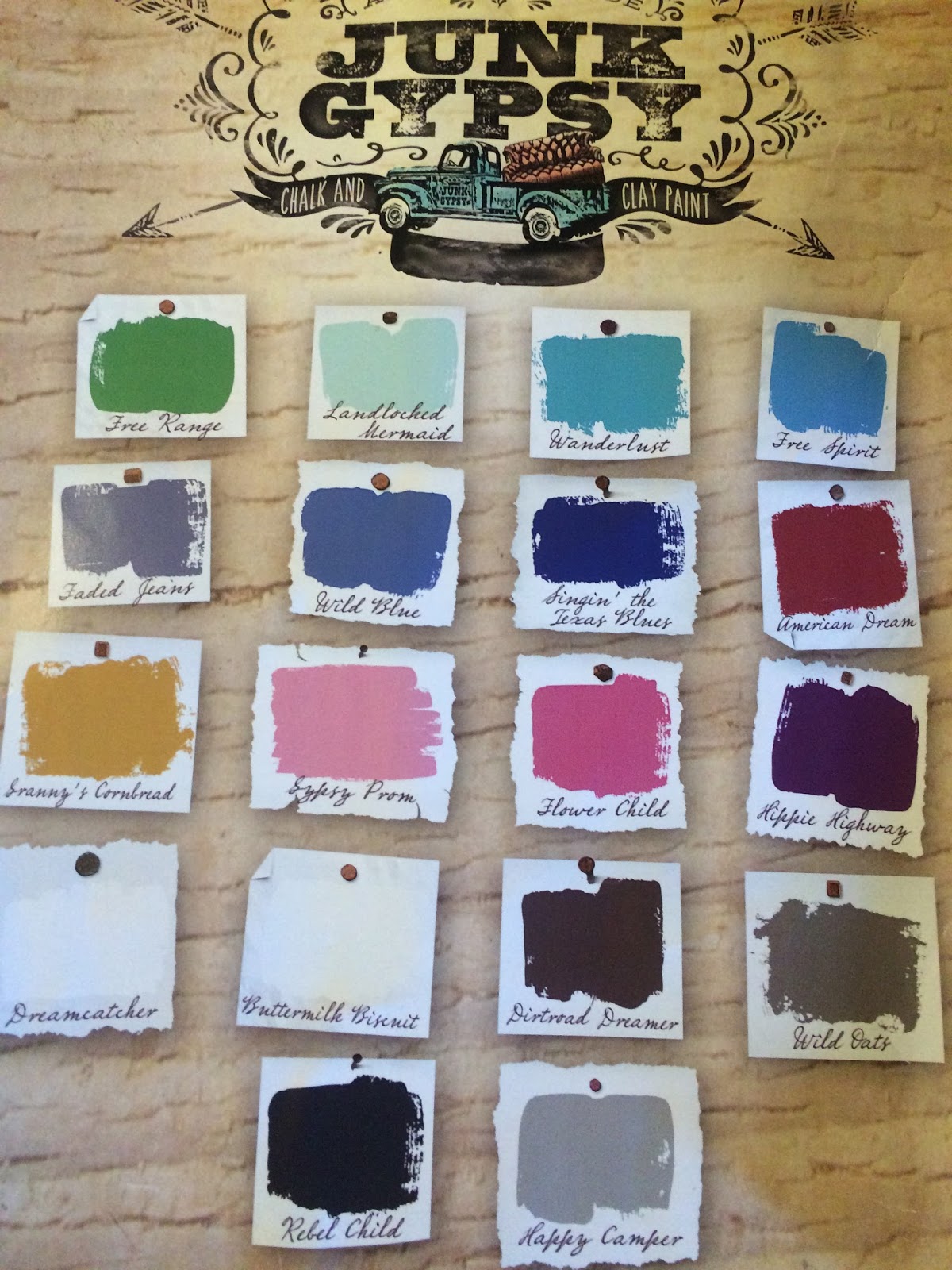 Rusted Gingham: Junk Gypsy Paint