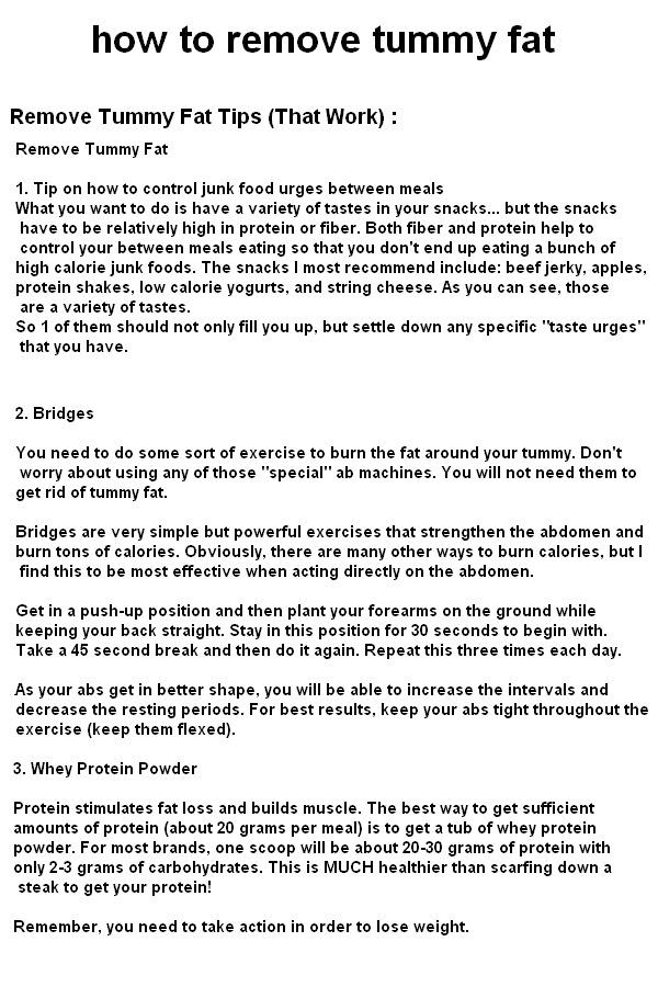 how to remove tummy fat ? | loosing weight