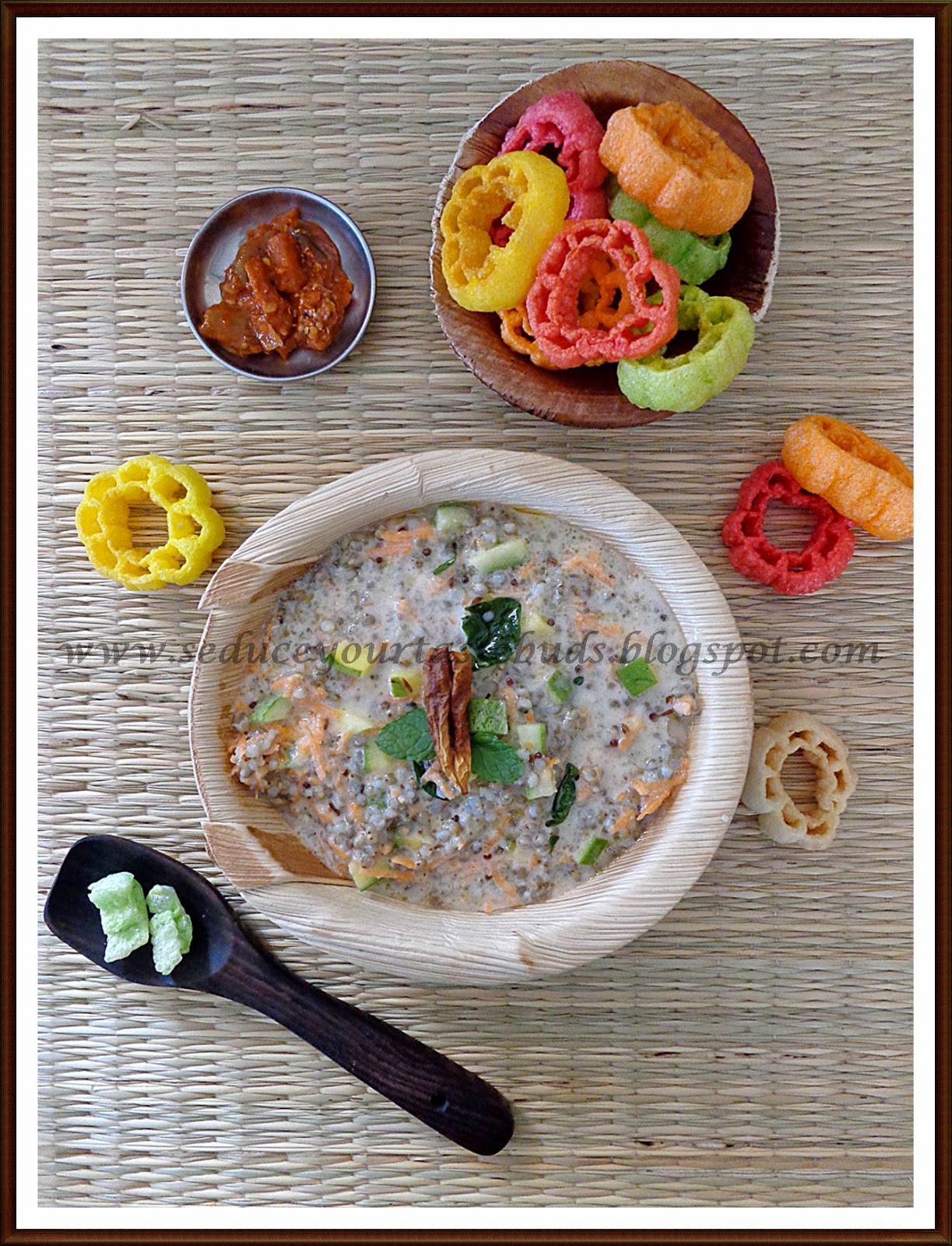 Seduce Your Tastebuds...: Kambu Thayir Sadham | Bajra Curd Rice