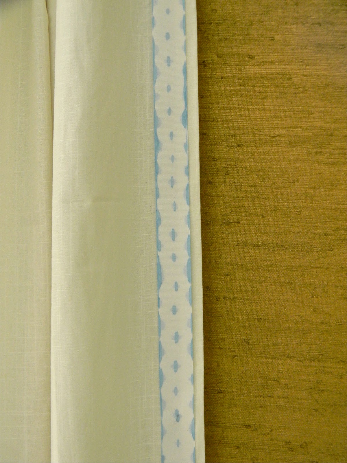 GORGEOUS SHINY THINGS: I test out the "Dip- Dye" Trim DIY