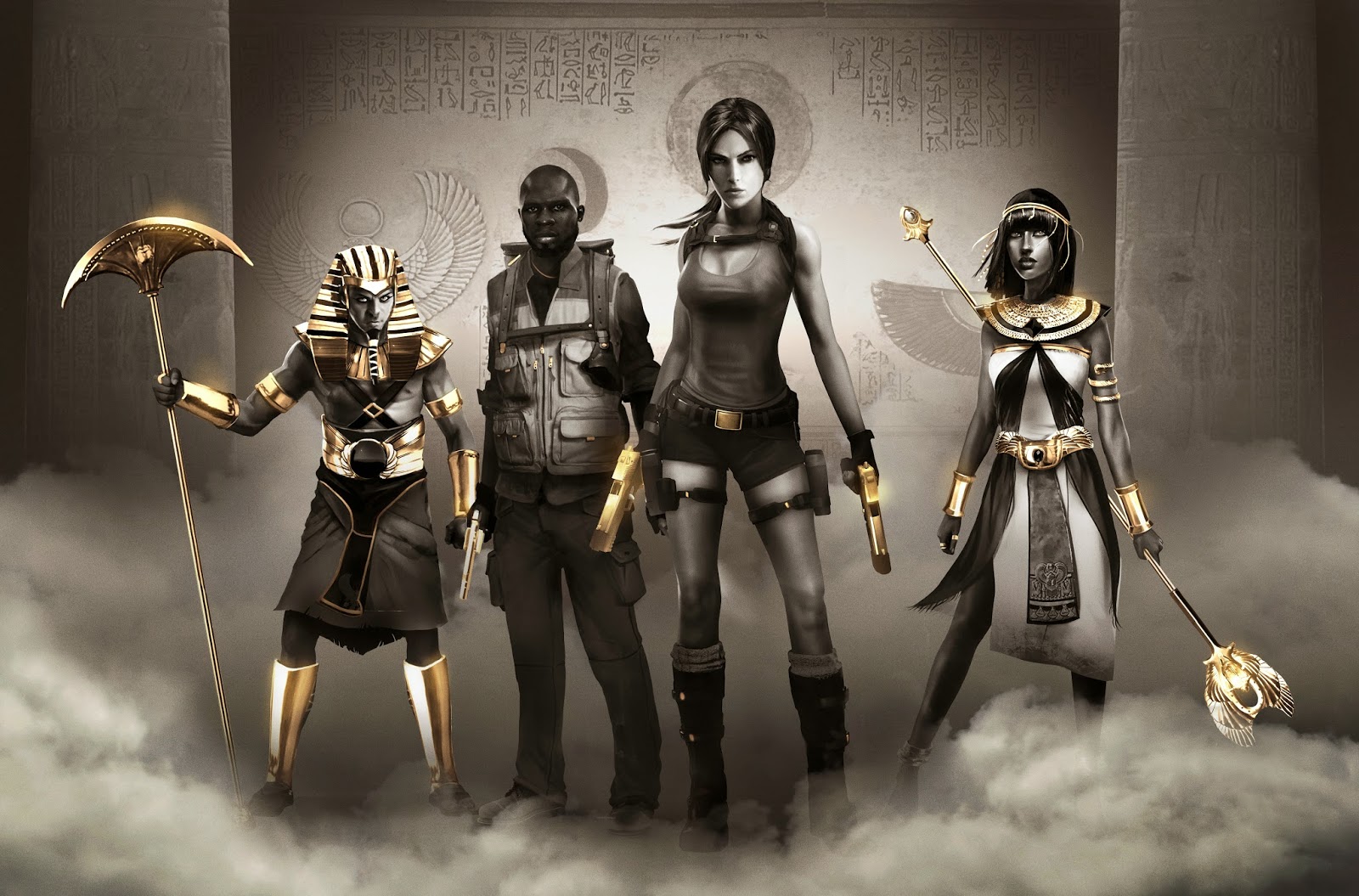 MaxRaider: New Lara Croft and the Temple of Osiris Key Art